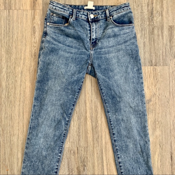 H&M | Jeans | Blue Faded Skinny Jeans | Poshmark